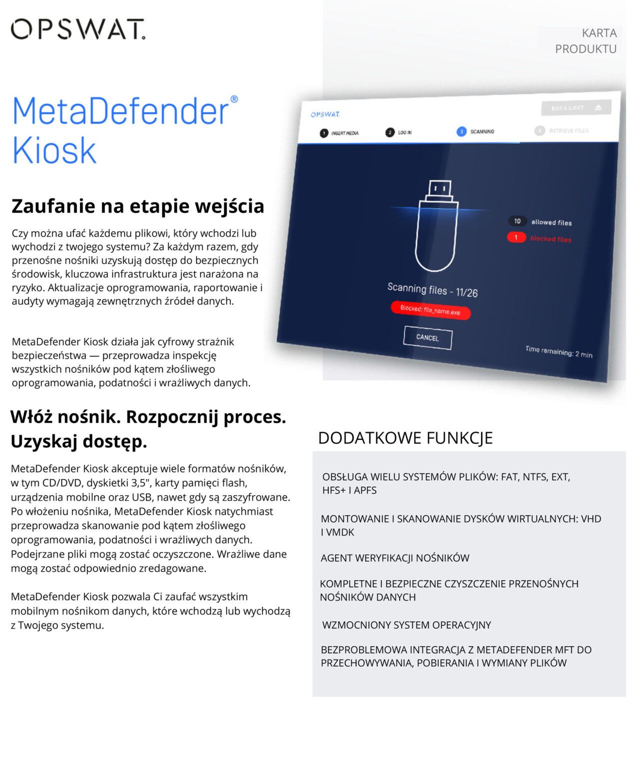 MetaDefender Kiosk - Ramsdata